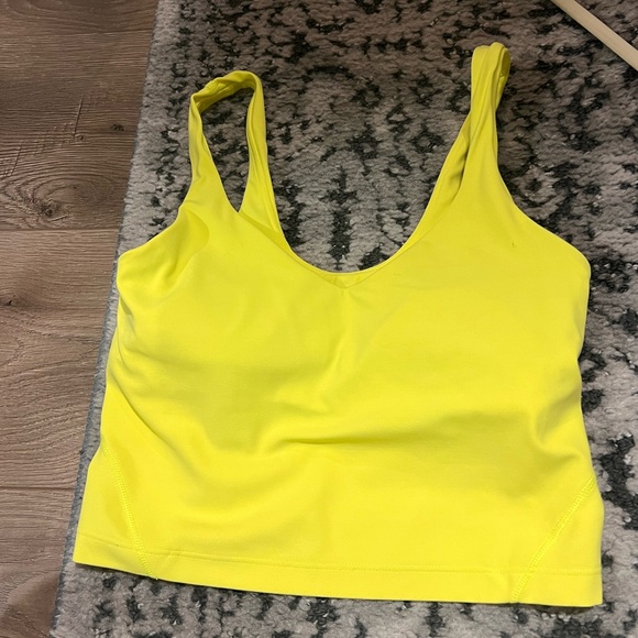 lululemon athletica | Tops | Electric Lemon Lululemon Align Tank | Poshmark
